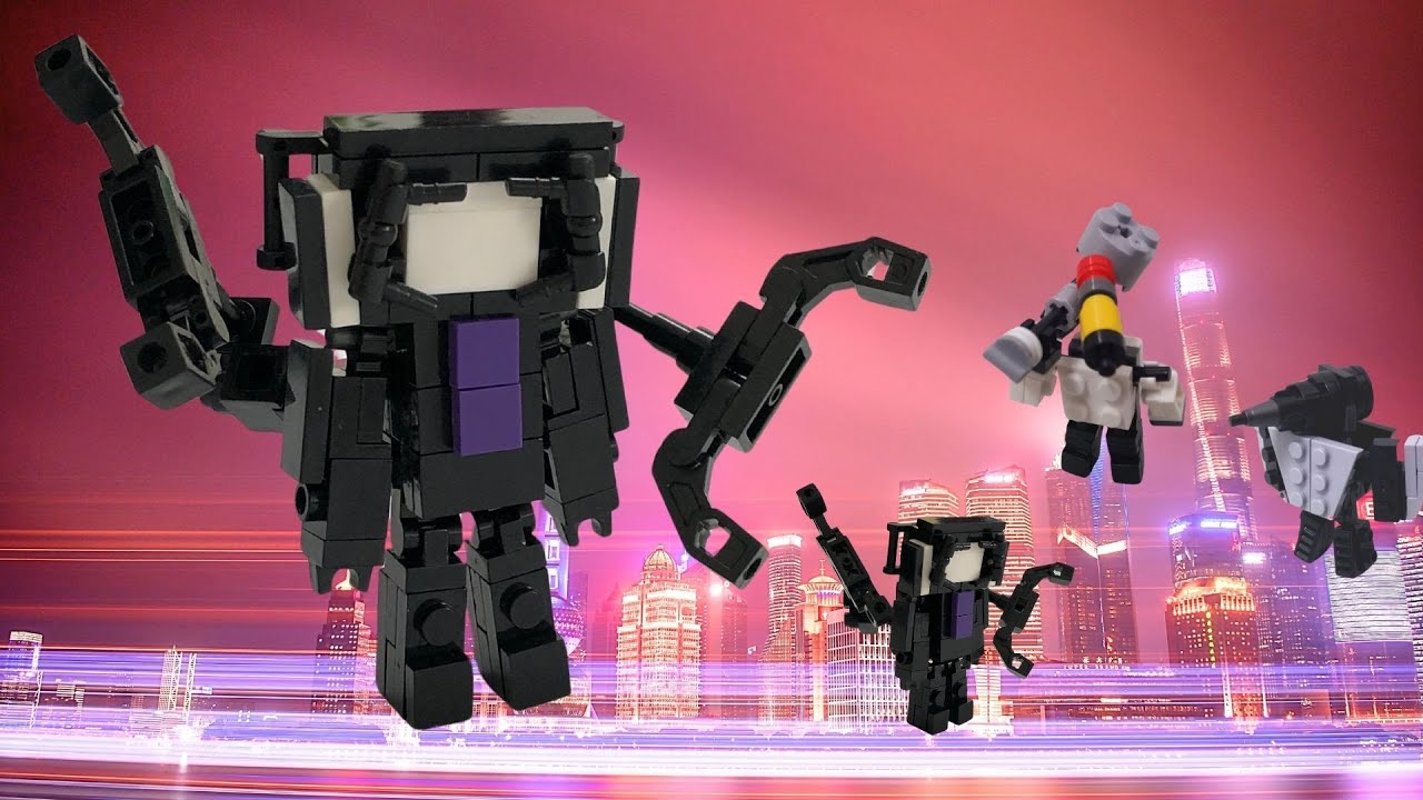 Lego Robot Astro Large TVman - YouTube