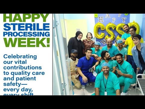 Happy Sterile Processing Week || CSSD Week 2021 || Bing Al Ilongga ...