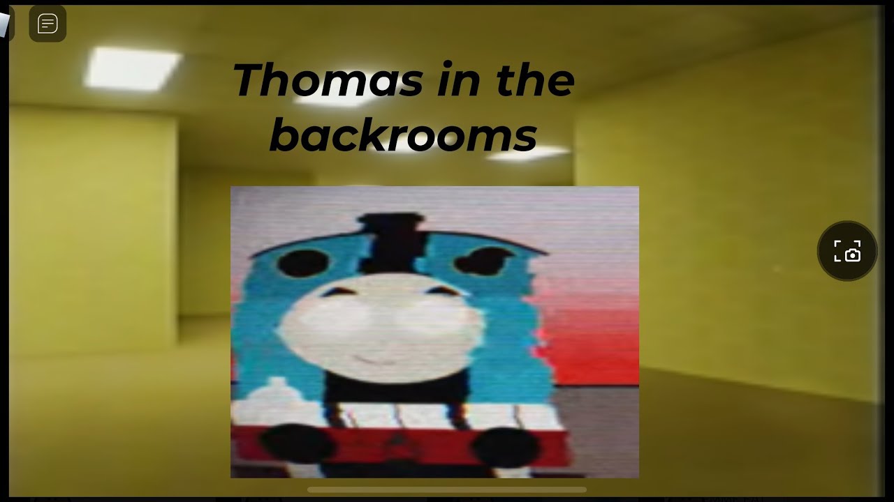 Thomas In the backrooms The very very short movie - YouTube