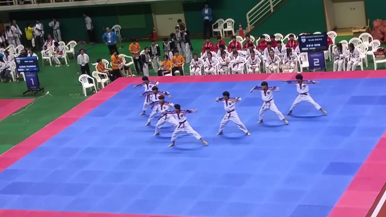 2015년 세계태권도한마당 평택 Ktigers 예선20150801 190204 - YouTube