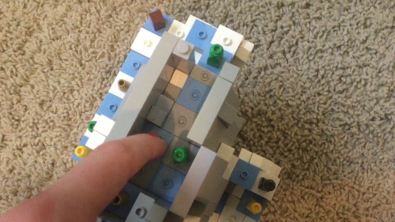 Custom LEGO heroica mountain - YouTube