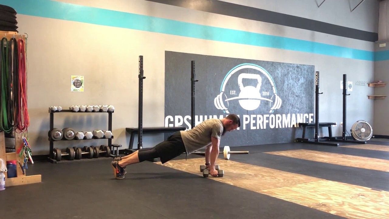 Dumbbell (DB) Push-Ups | GPS Human Performance - YouTube
