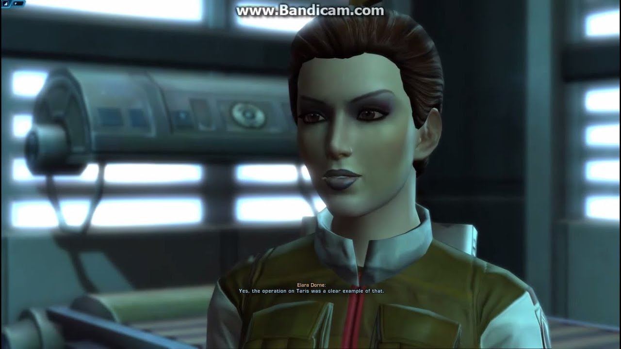SWTOR: Elara Dorne Story Conversations - YouTube