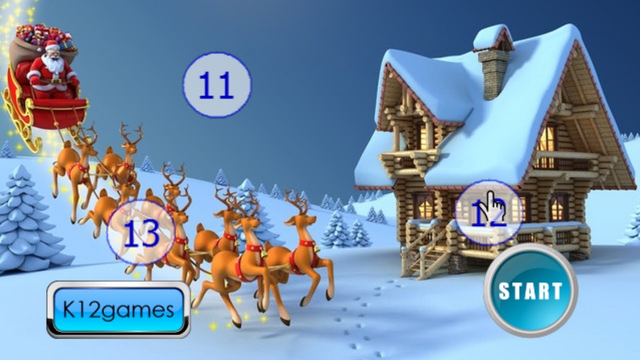 Santa Numbers 11 to 20 - YouTube