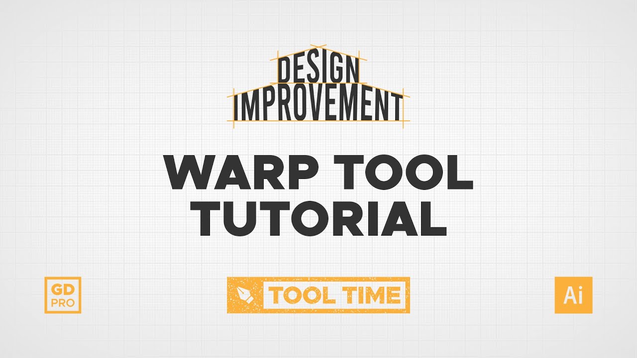 How the Warp Tool Works • Adobe Illustrator Tutorial - YouTube