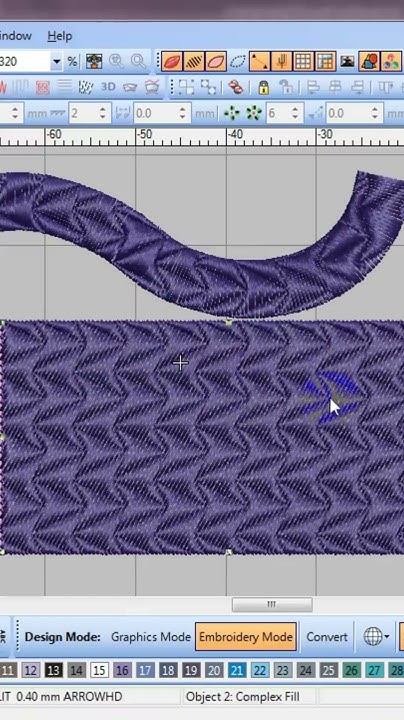 Cara Menggunakan Effect Flexy Split pada Wilcom E2 - YouTube