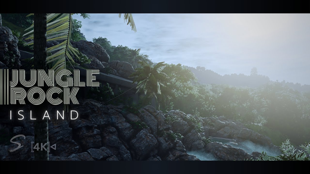 Jungle Rock Island - 4K Cinematic Of A Beautiful Island Off The Coast Of Hawaii - YouTube