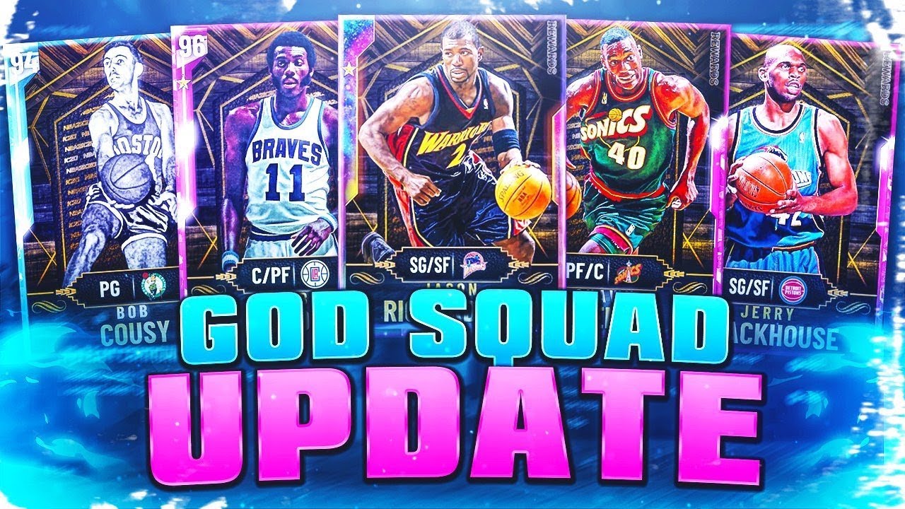 WE GOT THE BEST CARD IN THE GAME! NEW GOD SQUAD UPDATE! NBA 2k20 MyTEAM ...