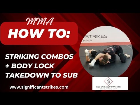Body lock takedown to Arm Triangle Submission - YouTube