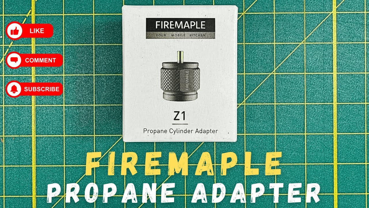 FireMaple Propane Adapter! (A MUST HAVE) - YouTube