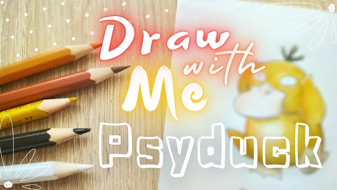 How to Draw Psyduck Pokemon Easy Step by Step Tutorial with Colour ...