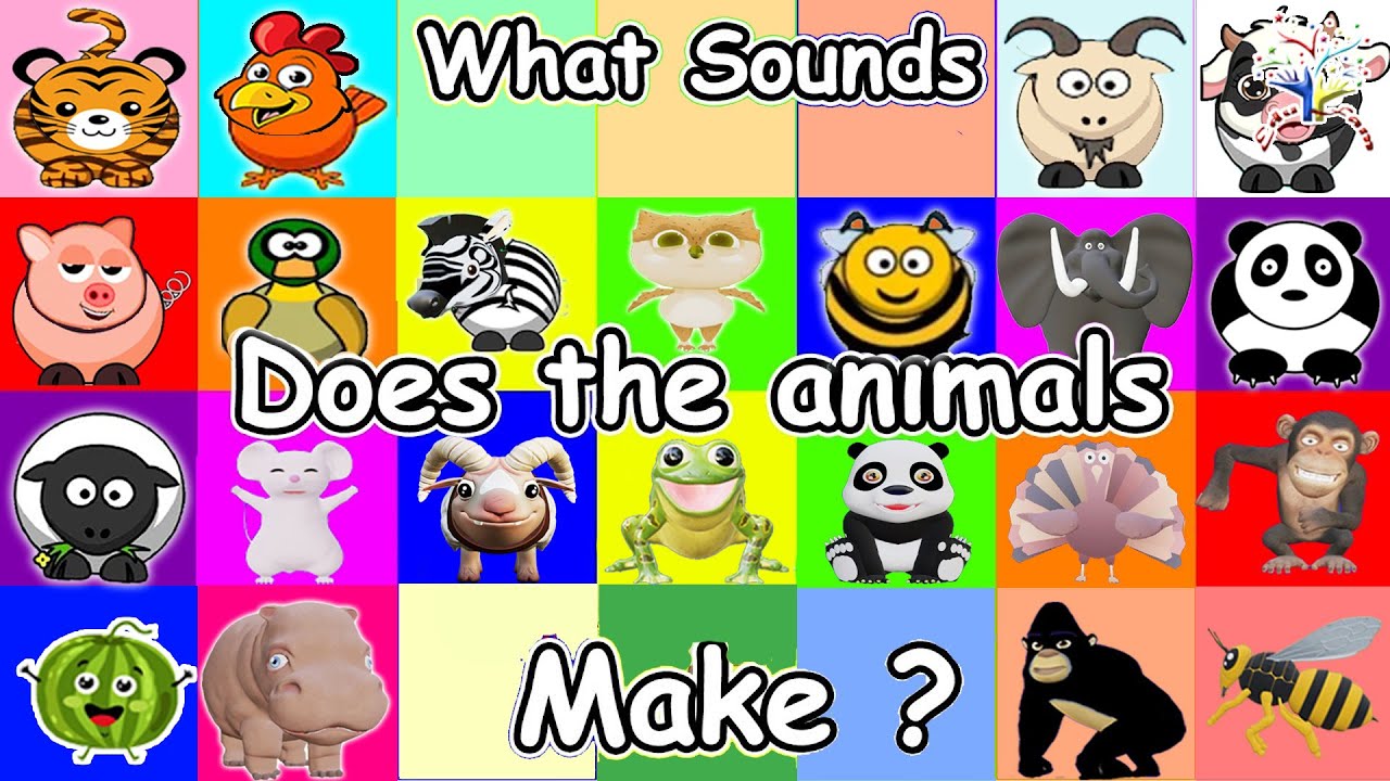 The Animal Sound Song FS2AL1 | Fun Nursery Rhyme for Kids | EduFam ...