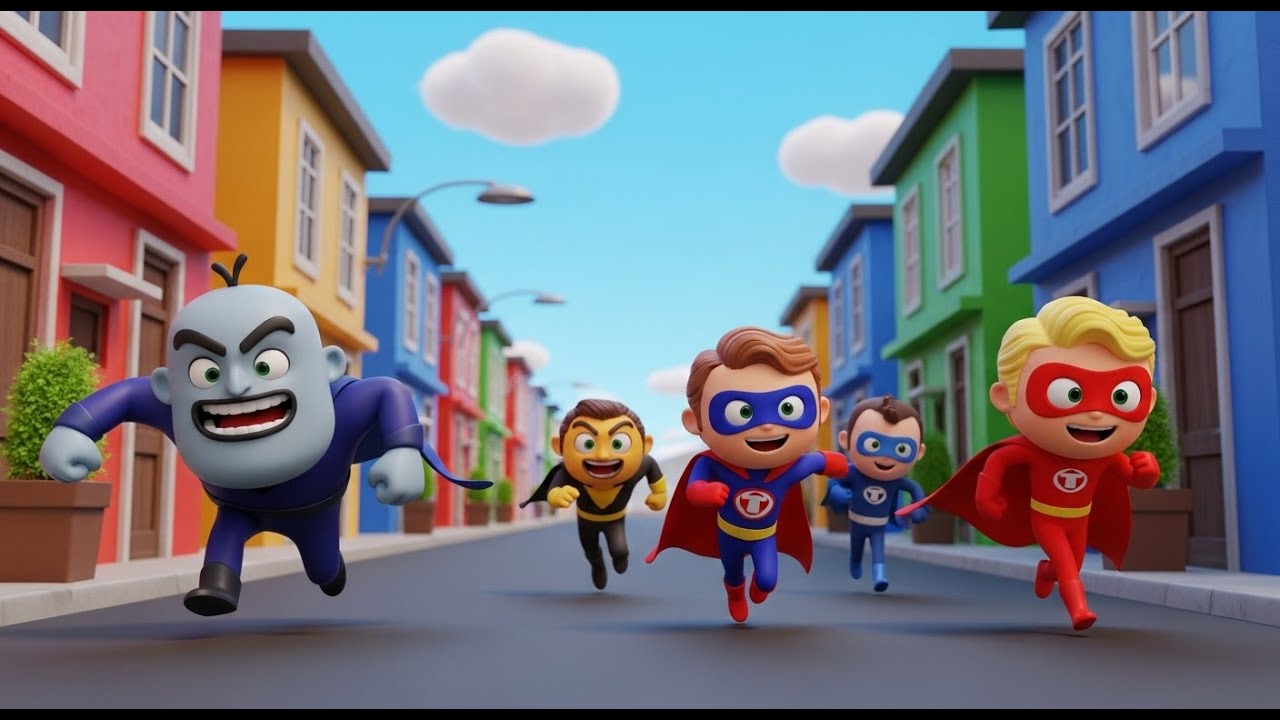 Saturday Superhero Fun | Best Kids Nursery Rhymes and Songs - YouTube