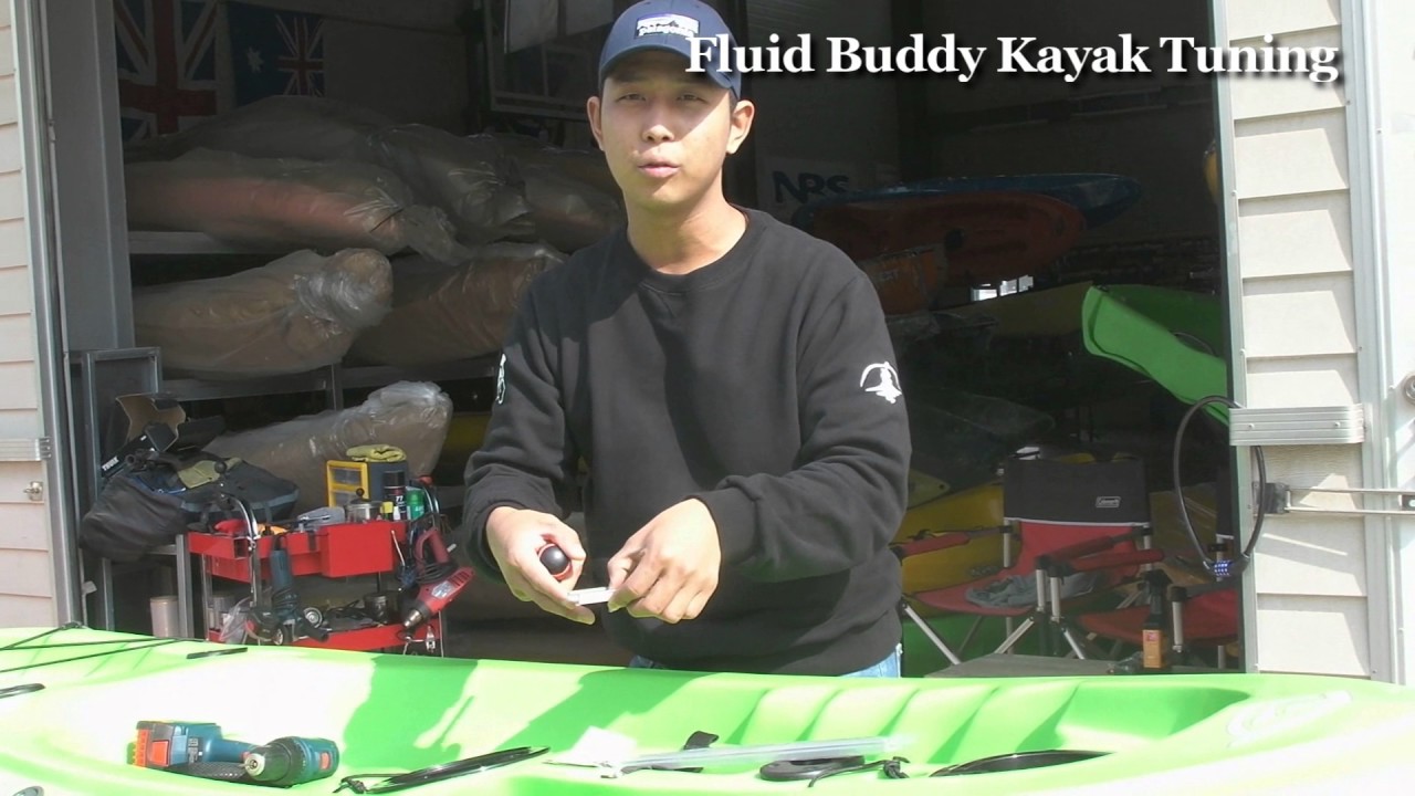 Fluid Buddy Kayak Tuning 카약 튜닝 - Gear Track & Sit Setting [ 몽셔날 피싱그라피 ...