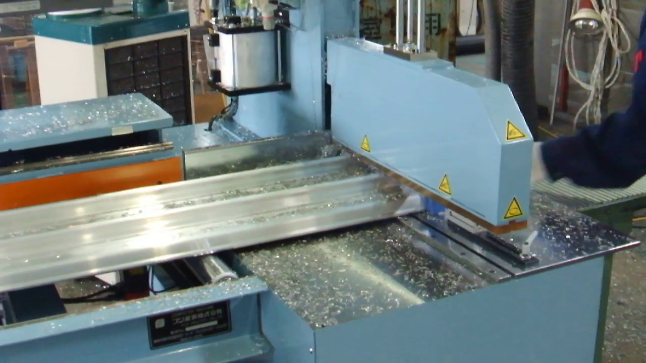 FC-500 직각절단기 동영상 - YouTube