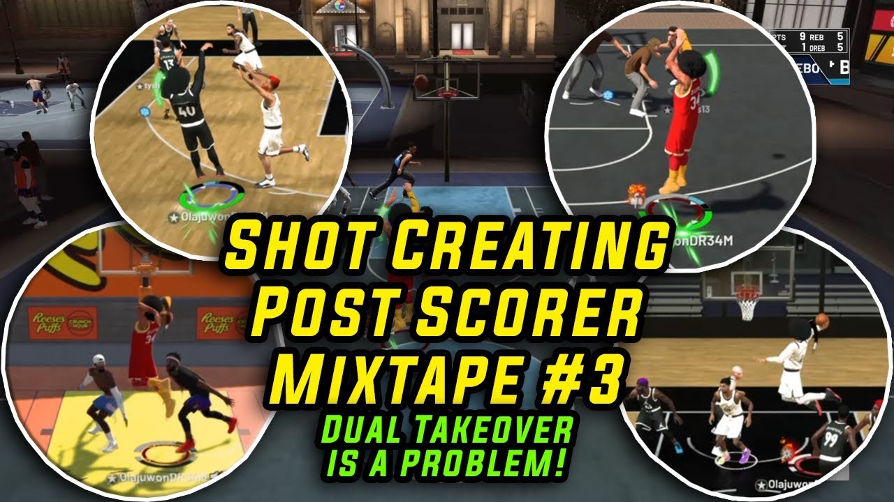 NBA 2K19 Shot Creating Post Scorer Mixtape #3 - Dual Takeover Is a ...