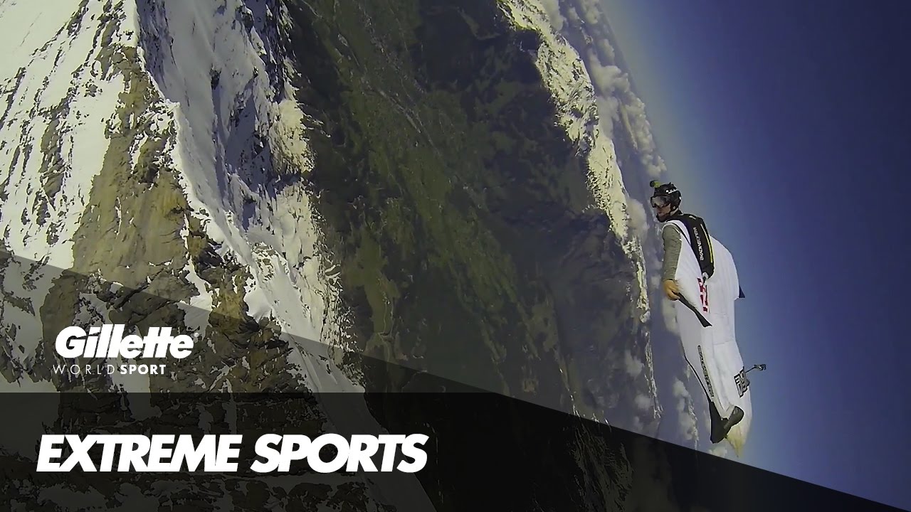 Wingsuit Flying the Eiger with Mike Swanson | Gillette World Sport ...