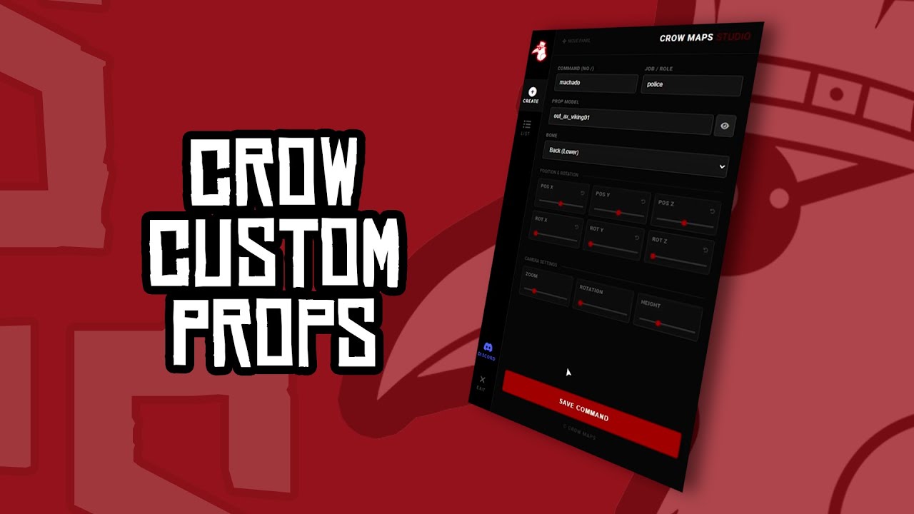Crow Maps | Crow Custom Props | RedM Script - YouTube