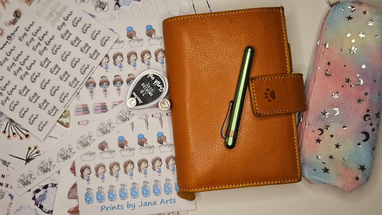 Plan with me | Sterling Ink A6 Common Planner | advent unboxing - YouTube