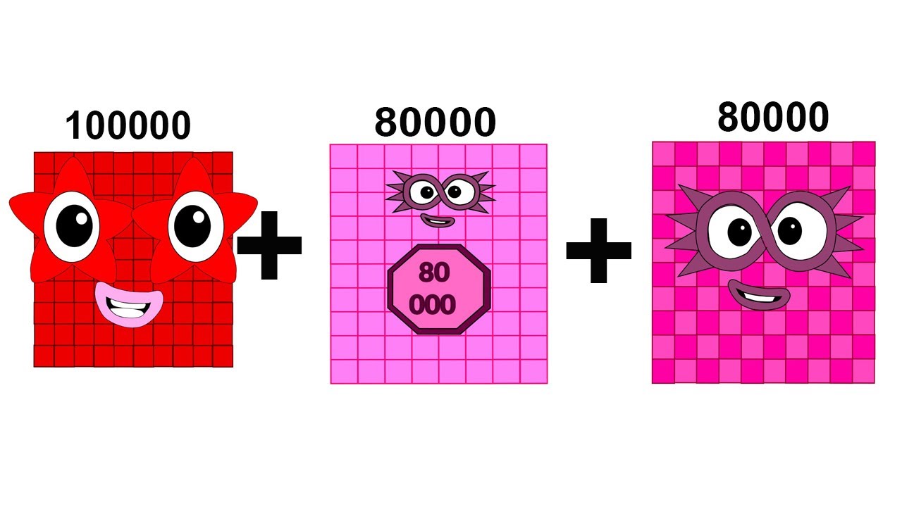 Numberblocks Math: Undecimalblocks Square on the Moon | Numberblocks ...