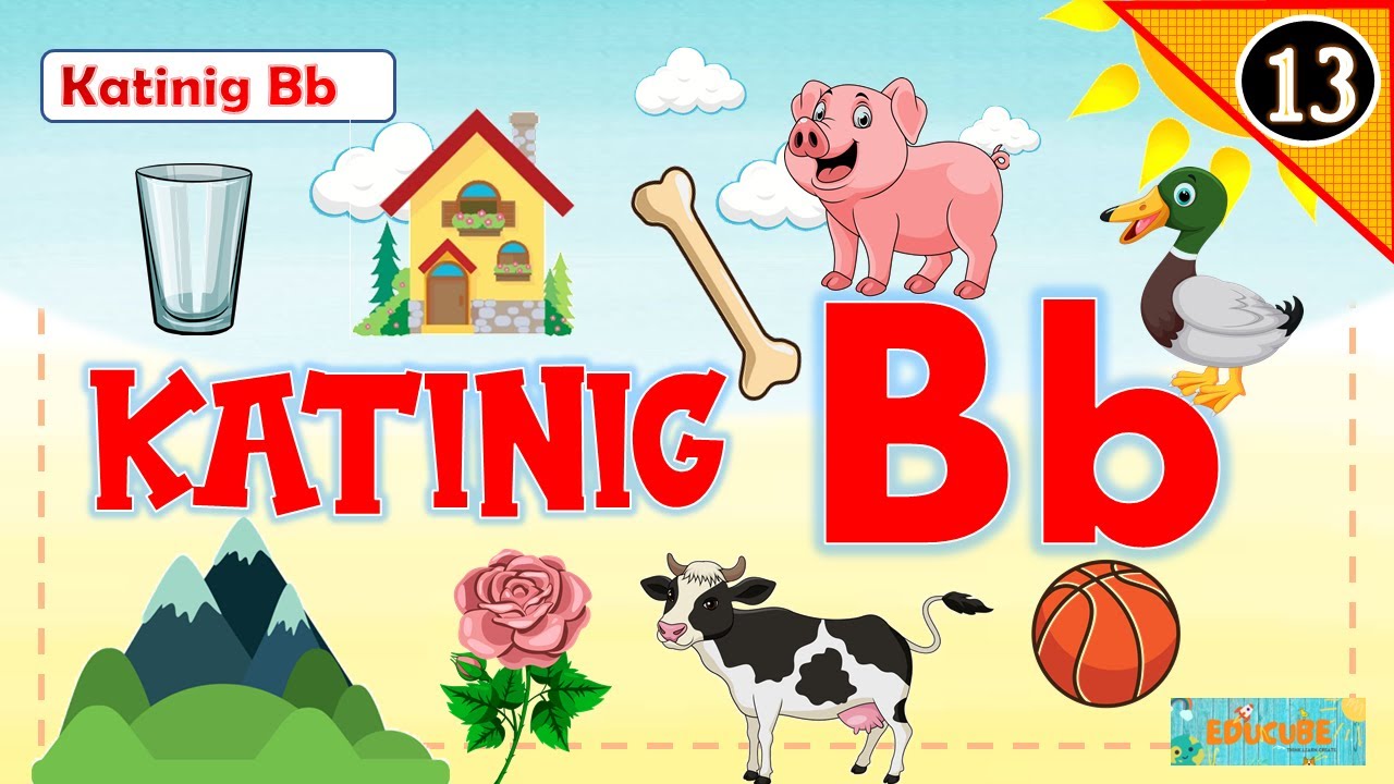 Aralin 13 | Katinig Bb | Magbasa Tayo || Mga Salita at Parirala - YouTube