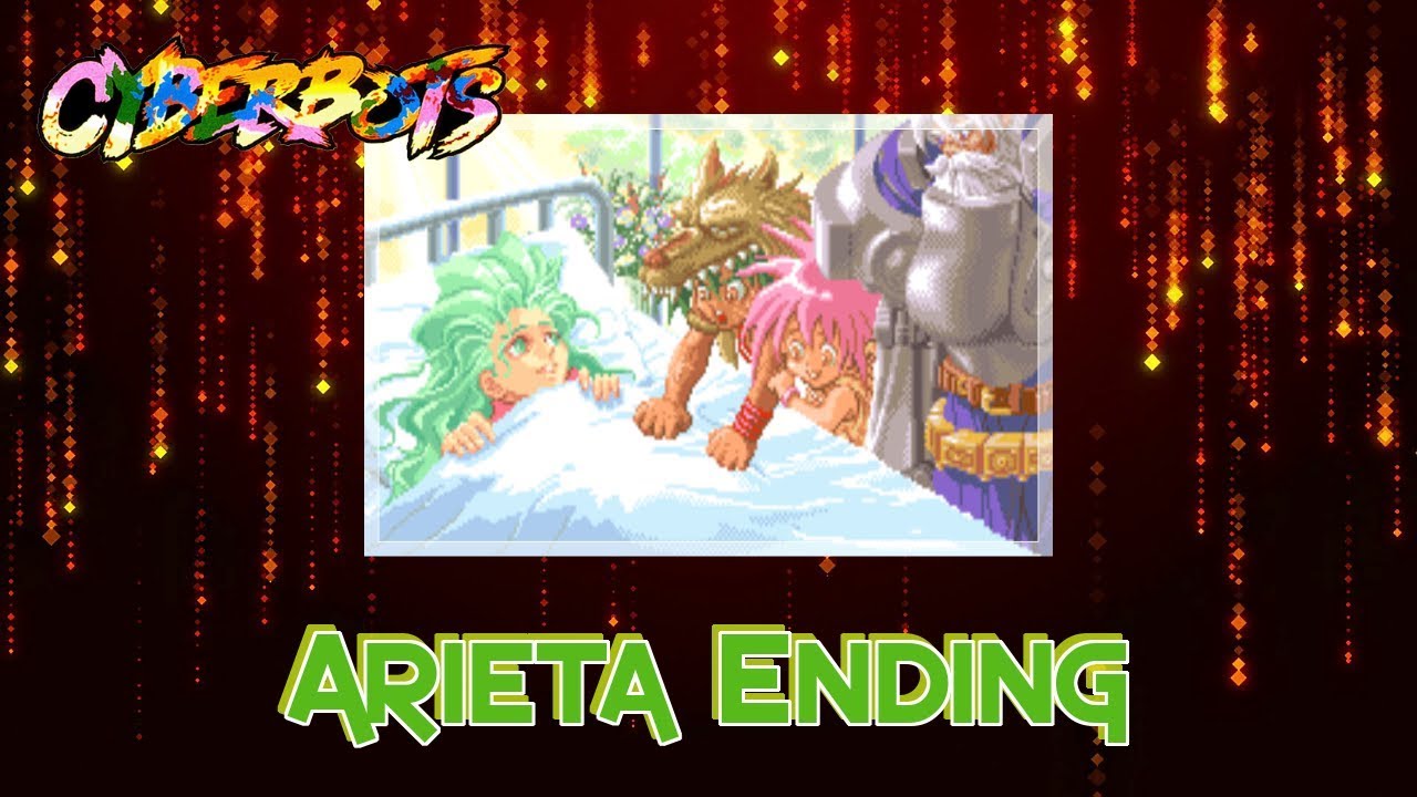 Cyberbots - Full Metal Madness - Arieta Ending - Arcade - YouTube