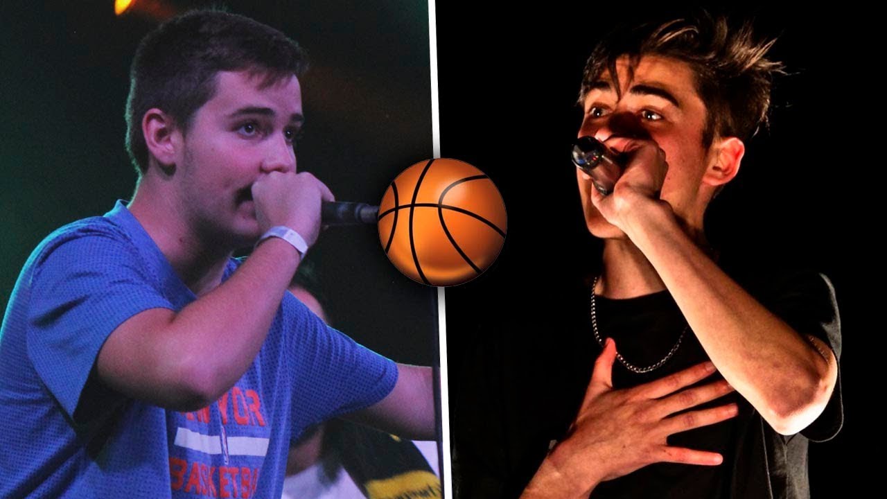¡BALONCESTO en las Batallas De Gallos! 🏀 | Freestyle Rap - YouTube