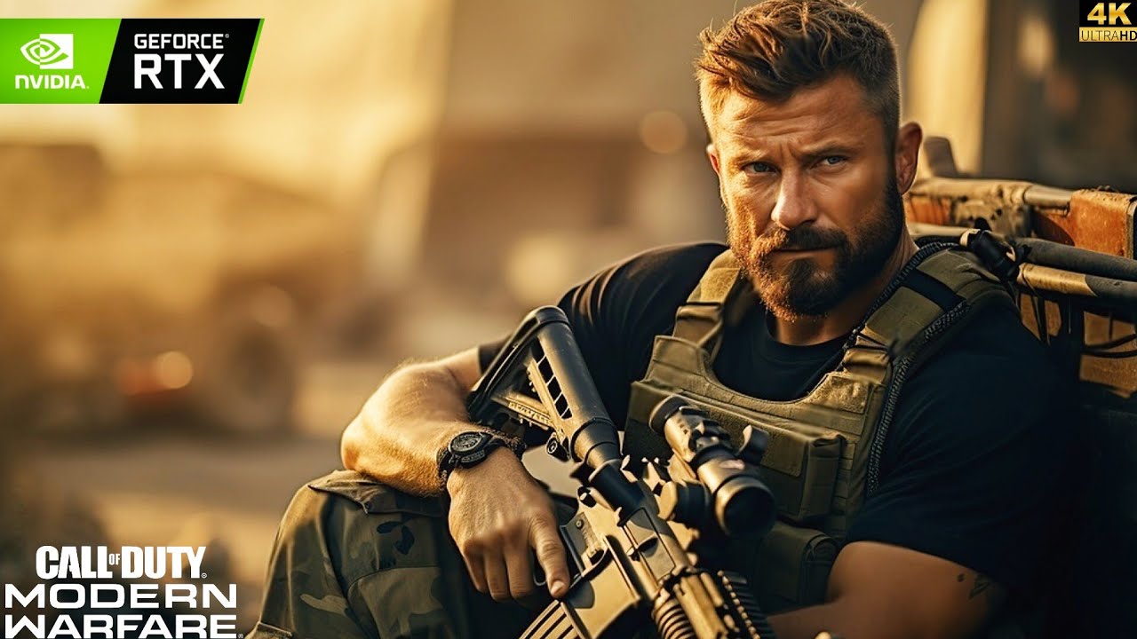 COD MODERN WARFARE 4K60FPS [] ULTRA REALISTIC MISSION[] #9 HOMETOWN # ...