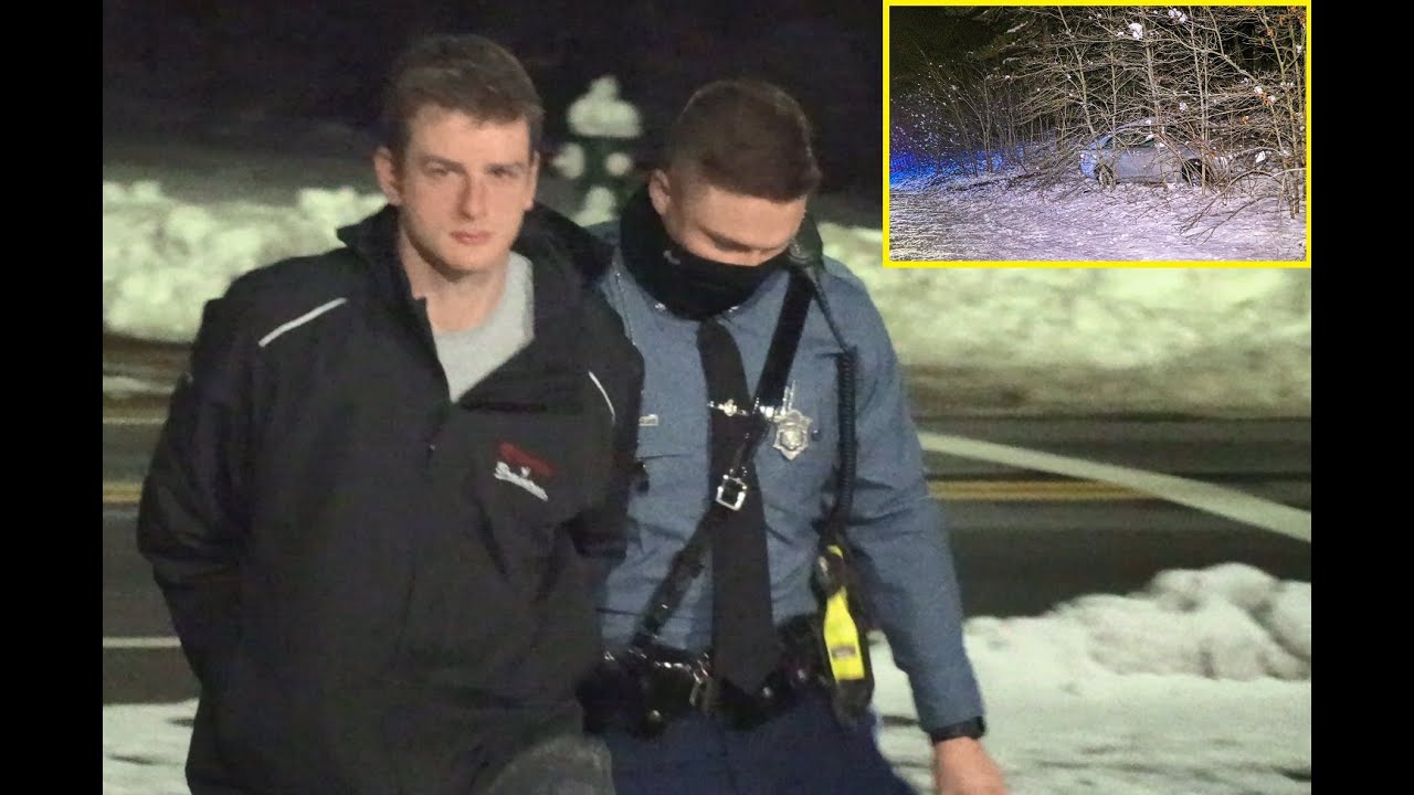 WATCH *** Driver arrested for OUI Drugs after vehicle flies off highway ...