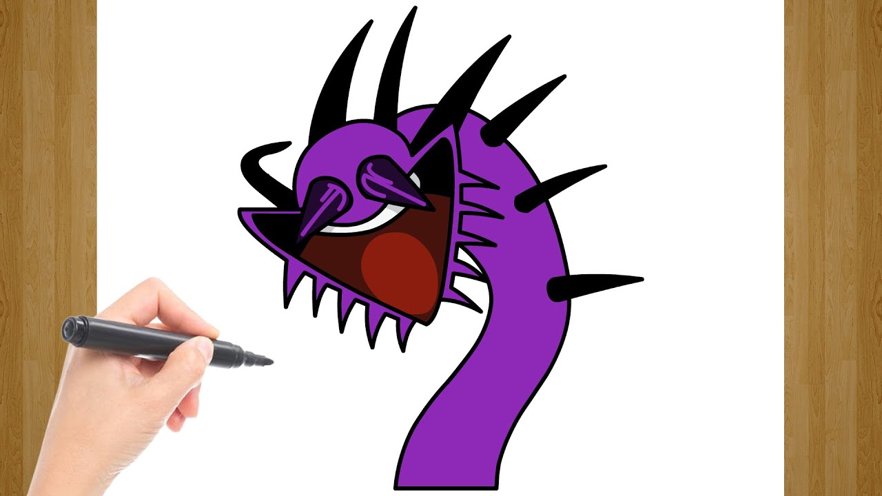 COMO DIBUJAR a DURPLE PHASE 5 de INCREDIBOX SPRUNKI - YouTube