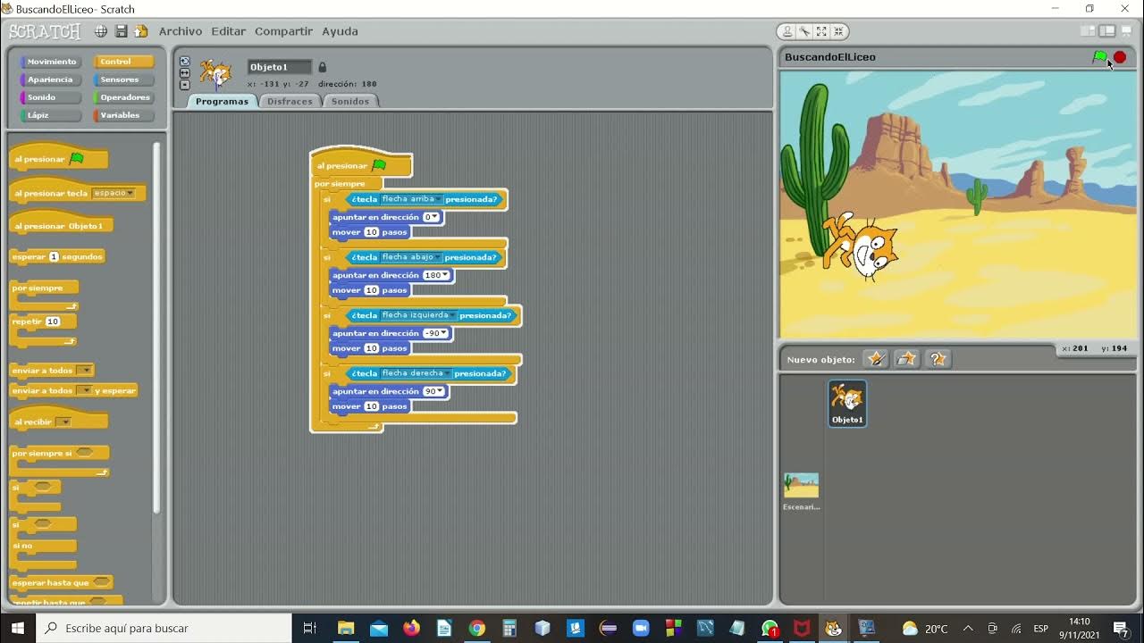 Bucles Repetir en Scratch - YouTube