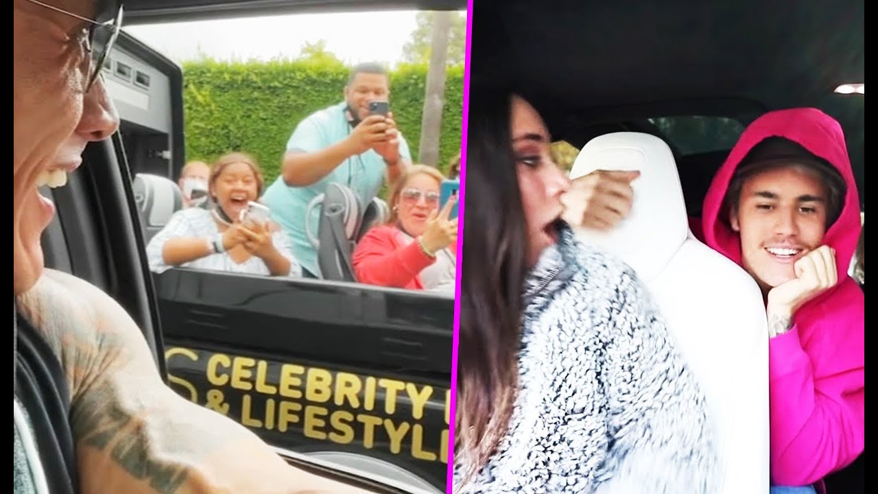 Best Moments When Famous Celebrities Surprising Fans On The Street ...