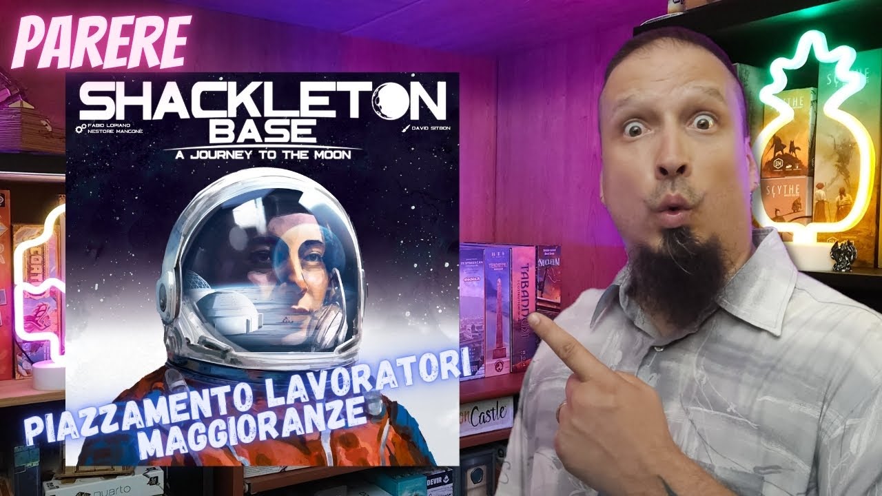 SHACKLETON BASE - Costruiamo Basi sulla Luna - YouTube