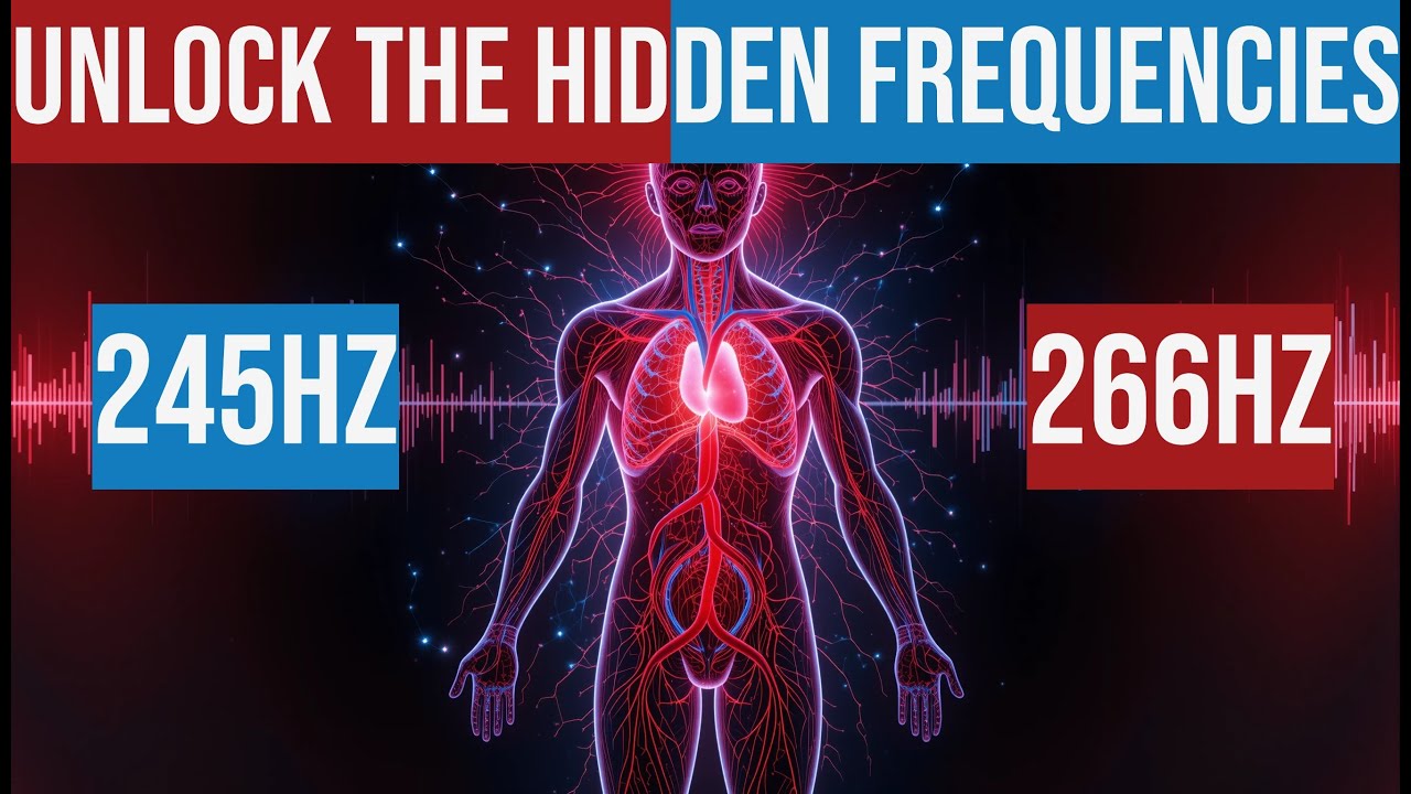 Unlock the Hidden Frequencies | Binaural Rhythms: 245Hz - 266Hz = 21Hz ...