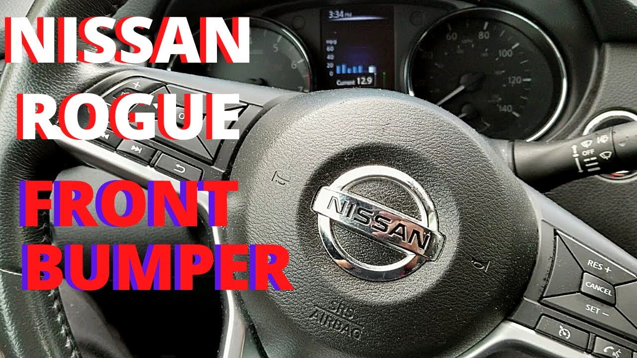 NISSAN ROGUE bumper - YouTube