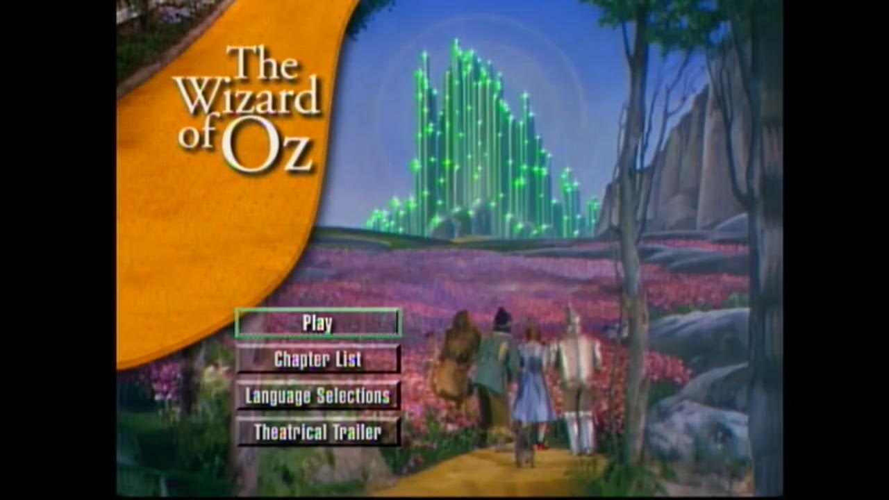 The Wizard of Oz 1997 DVD Menu Walkthrough - YouTube