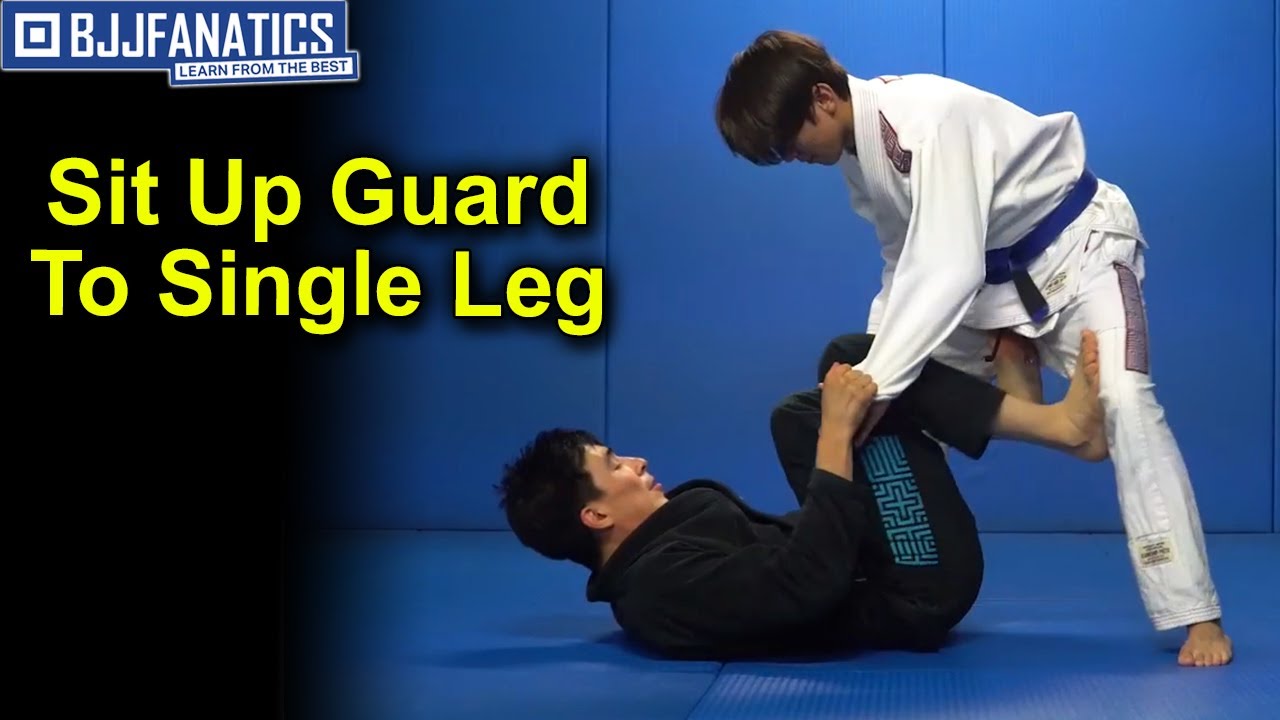 Sit Up Guard To Single Leg BJJ Techniques - YouTube