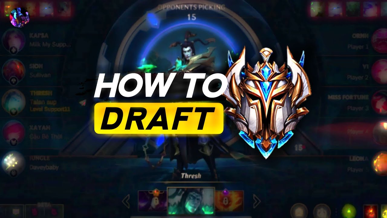 How To Draft In Wild Rift: Challenger guide - YouTube
