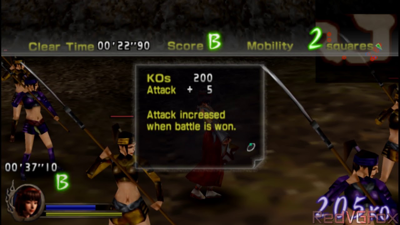 Samurai Warriors: State of War - Musou Gameplay for PSP - YouTube