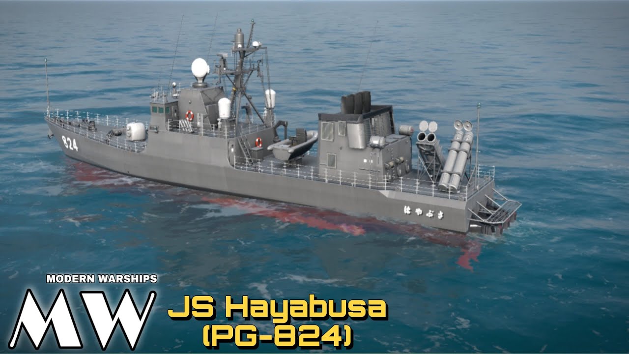 JS Hayabusa (PG-824) Tier 1 - Modern Warships | Gameplay Walkhtrough ...