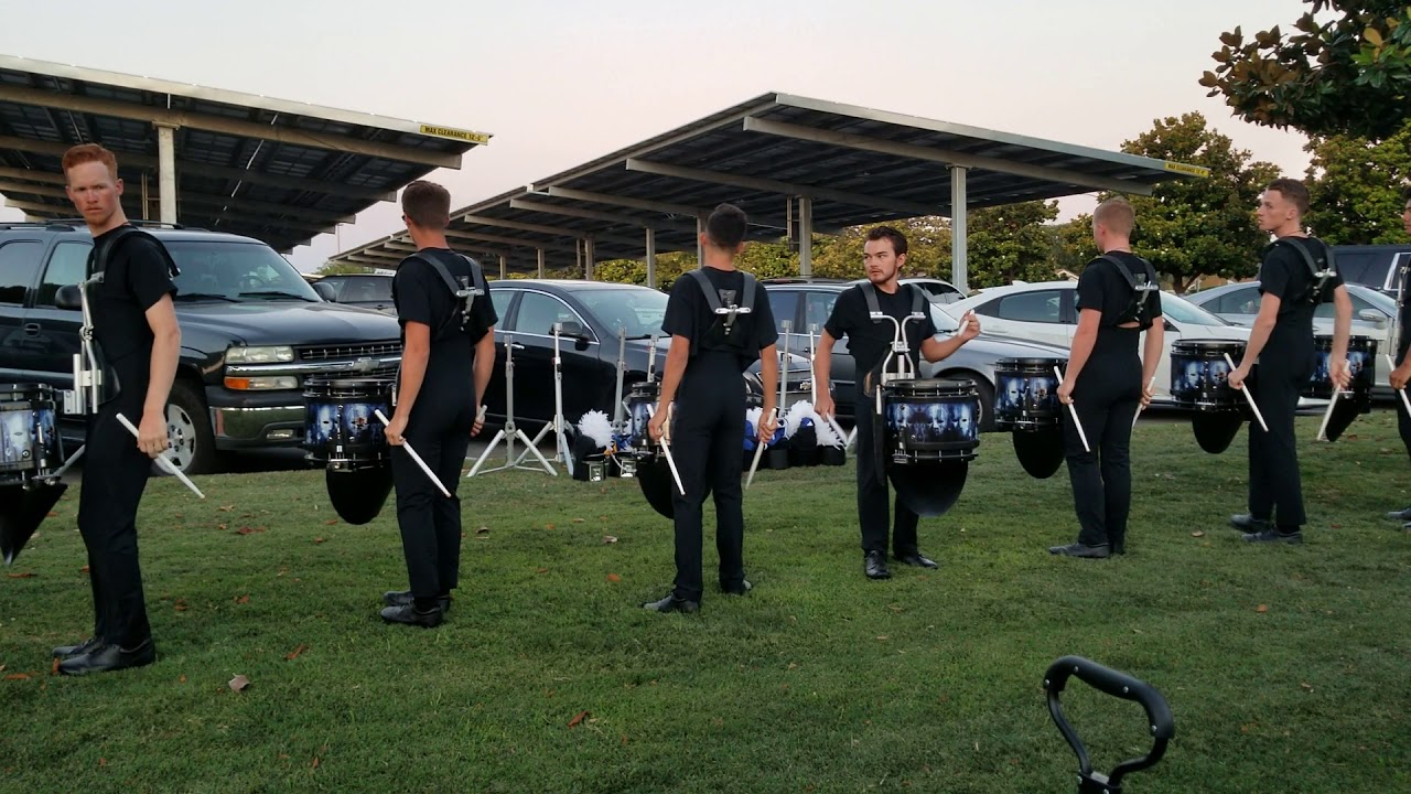 2019 Blue Devils Drumline Snare Feature - 1st Show of Season - YouTube