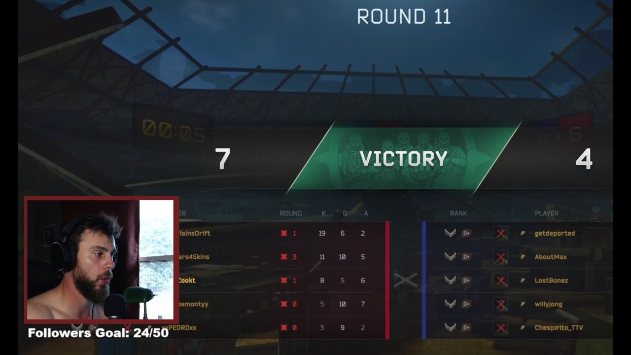 Didn't realize I went 19-6 with AS VAL and 2 Ref quests done in 1 match ...