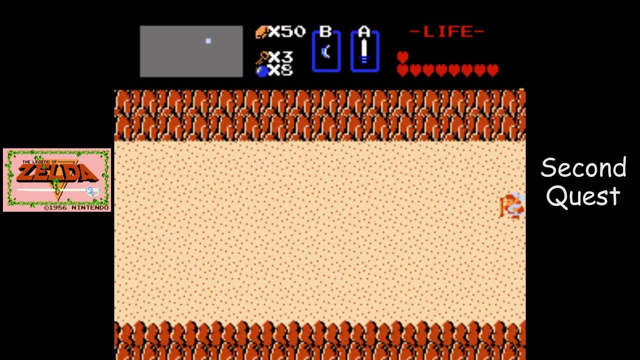 Legend of Zelda [NES] Playthrough #15, Quest 2, Level 3: The L - YouTube