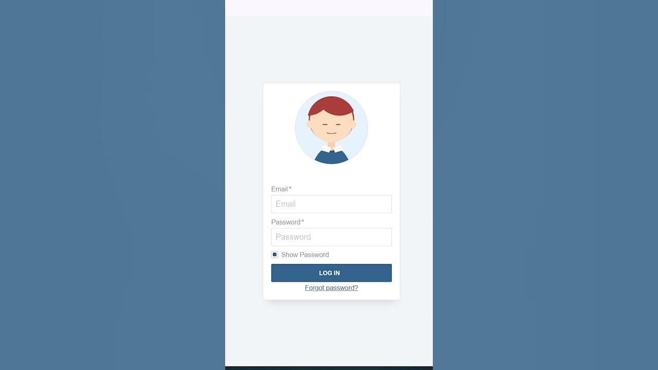 Open And Close Eyes 👀login Form Using Html Css Andjavascript Webdevelopment Loginform