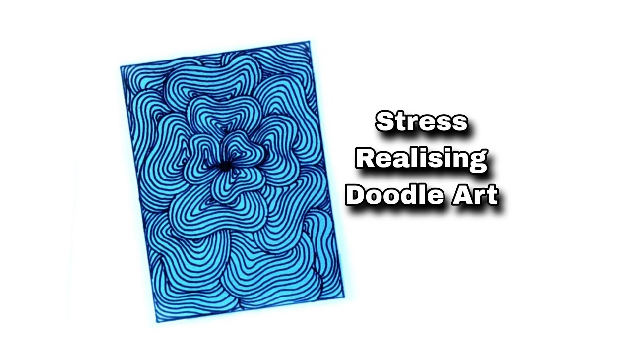 Relaxing Doodle Art #doodleart #drawingforbeginners #easyart # ...