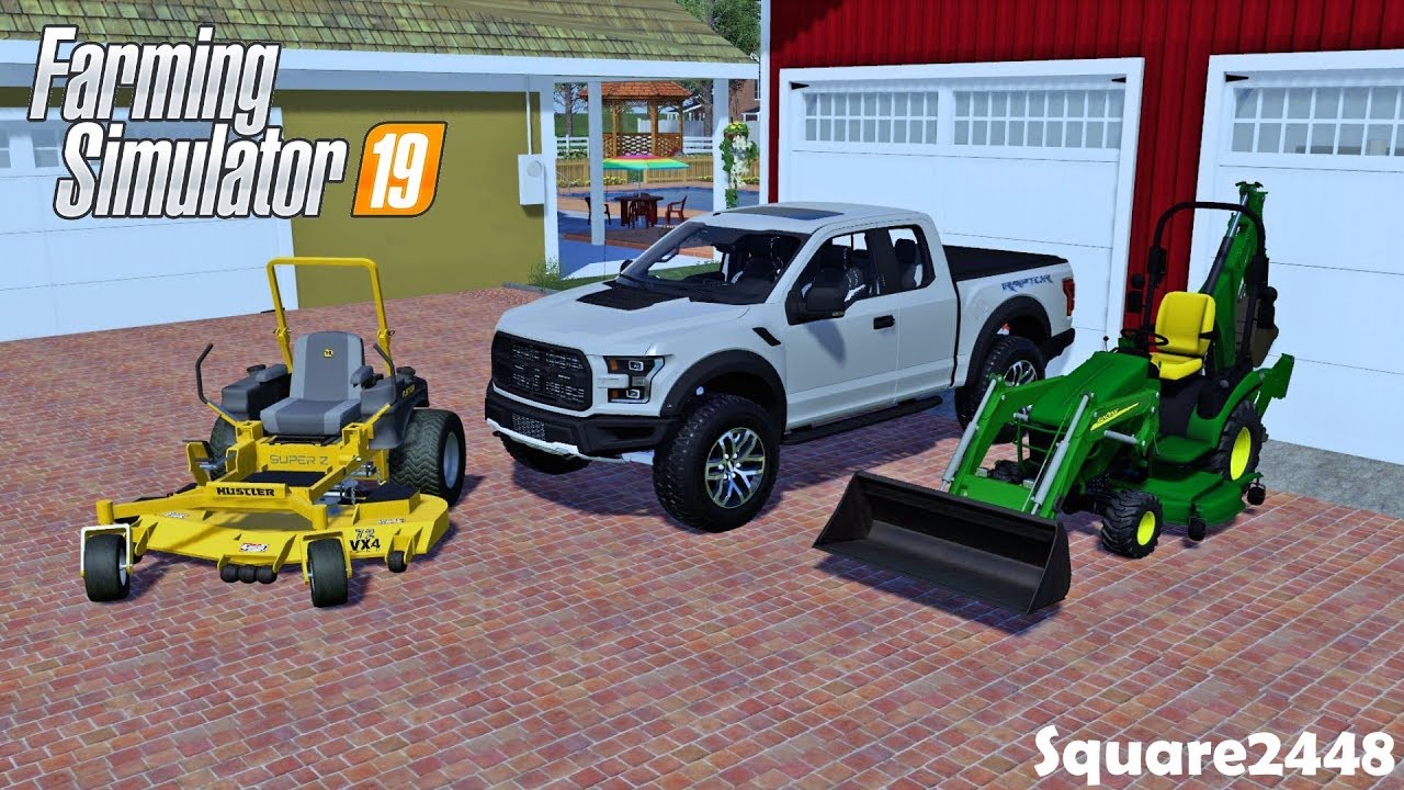 Mowing The Lawn! | Extending Driveway | New Front Door & Yard Tools ...
