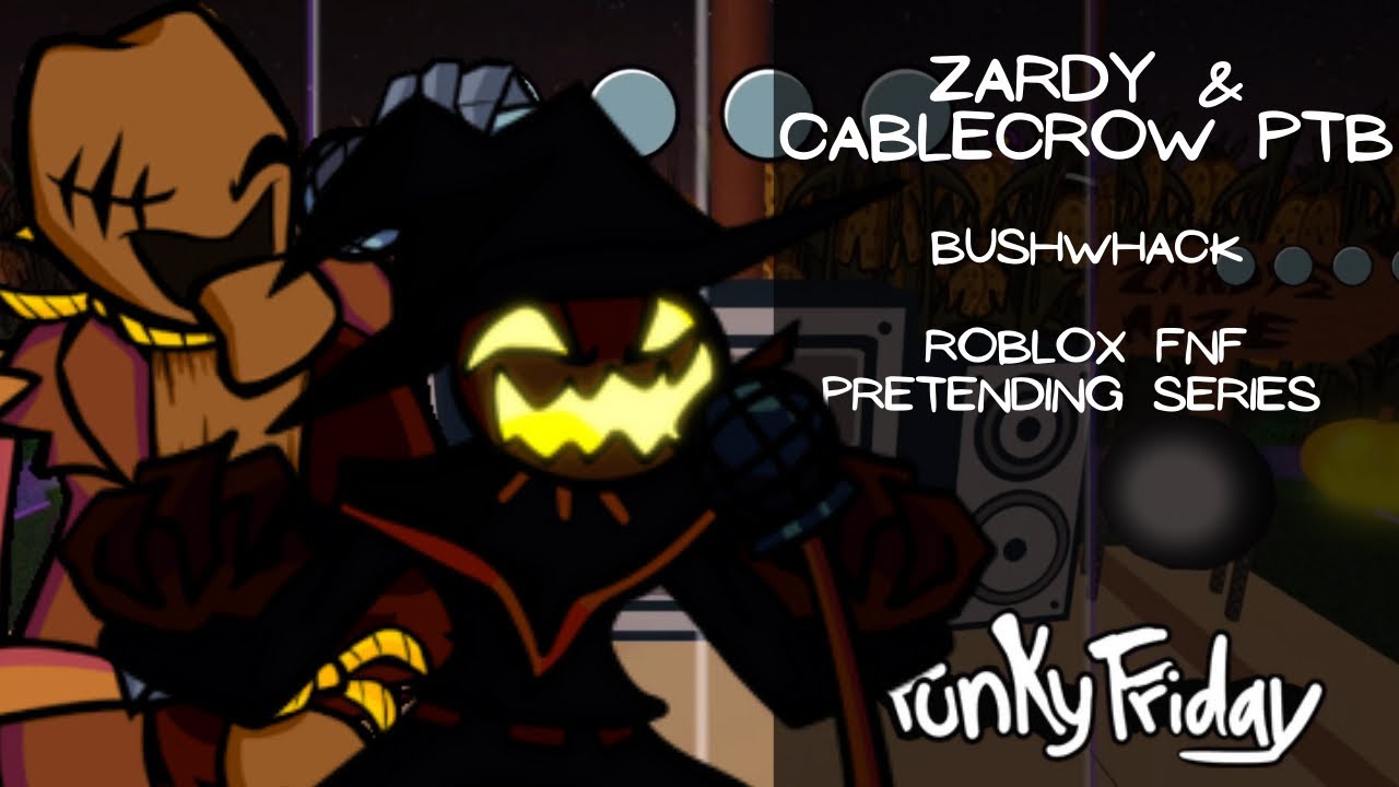 Pretending to be Zardy and Cablecrow in Roblox Funky Friday - YouTube