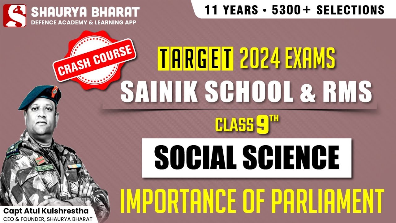 Unveiling the Secrets of the Importance of Parliament | Class 9th Crash ...