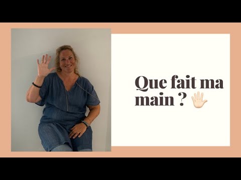 ⭐️Que fait ma main ? Comptine pour petites sections de maternelle - YouTube