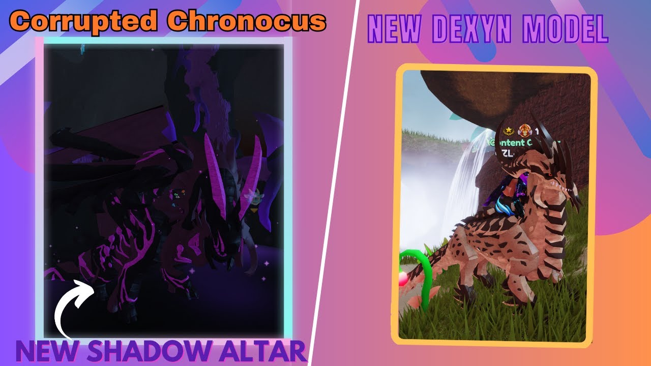 New Model Dexyn🐉 // NEW Shadow Altar DRAGON 👀!! Dragon Adventures ...